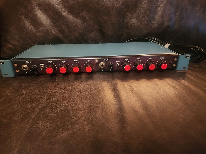 Alembic F-2B Tube Guitar Preamp — Custom Modified by Emery | Reverb