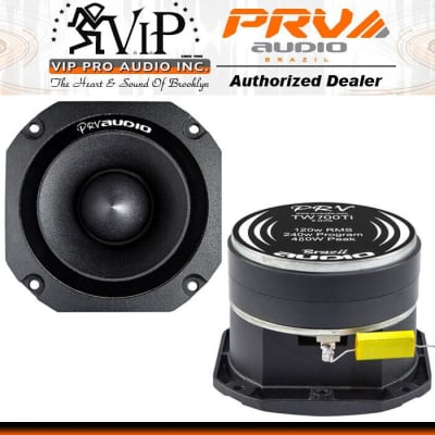 PRV Audio TW700Ti High Power Titanium Bullet Tweeter 240W | Reverb