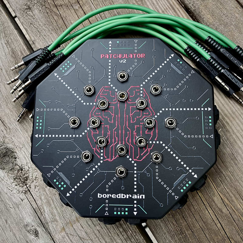 Boredbrain Music - Patchulator V2 - 8-Channel Mini Patchbay - | Reverb