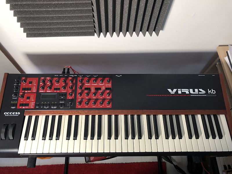 Access Virus KB virtual analog synthesizer, keyboard synth, | Reverb