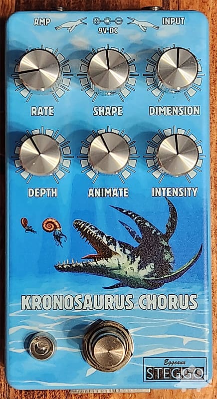 Steggo Kronosaurus Chorus - Pedal PCB Sea Horse Machine | Reverb