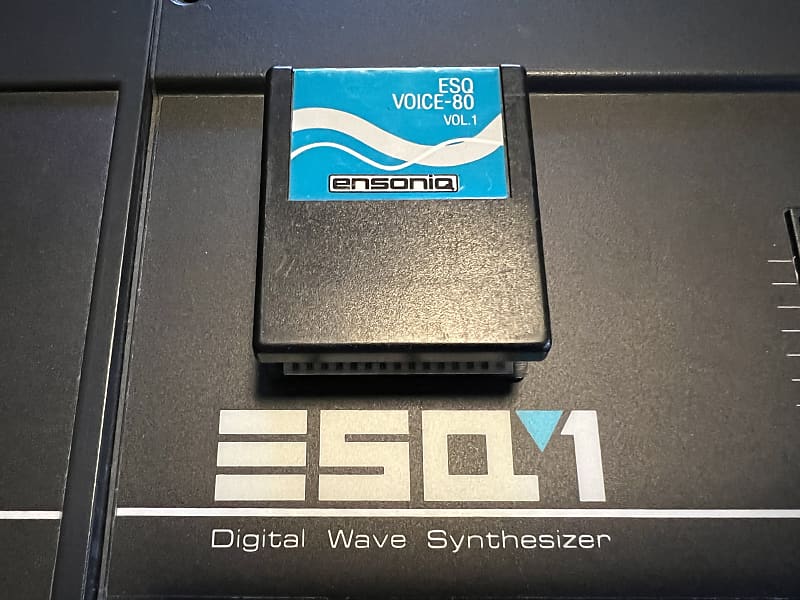 Ensoniq ESQ-1 Cartridge ESQ Voice-80 Vol. 1 Cart | Reverb