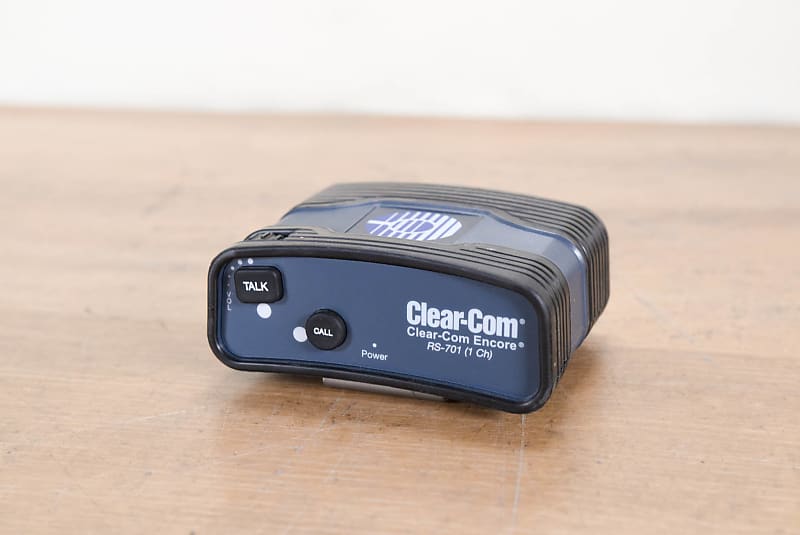 Clear-Com RS-701 Single-Channel Intercom Belt Pack (church | Reverb