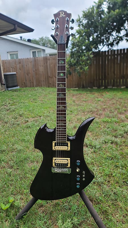 B.C. Rich JE-1000 MOCKINGBIRD Early 2000s - Transparent black | Reverb