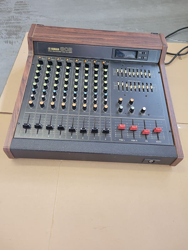 Yamaha 802 Mixing Board 1970's | Reverb