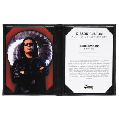 Gibson Gene Simmons Signature EB-0 | Reverb