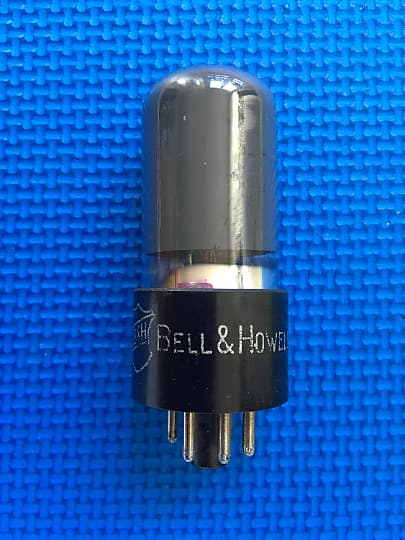 Bell And Howell 6V6 6V6GT Vacuum Tube Valve Gray And Silver | Reverb