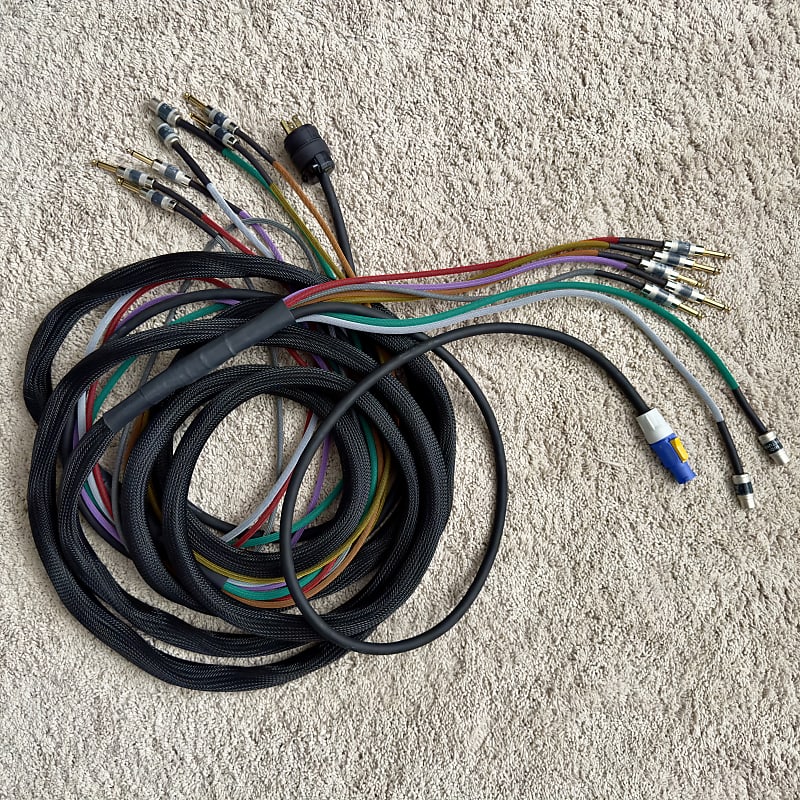 Omilion Audio Cable Loom w/ instrument, MIDI, and Power | Reverb
