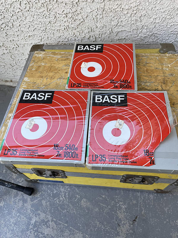Vintage BASF LP35 Reel To Reel Tape | Reverb