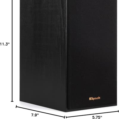Klipsch R-41M Powerful Detailed Bookshelf Home Speaker Set of | Reverb