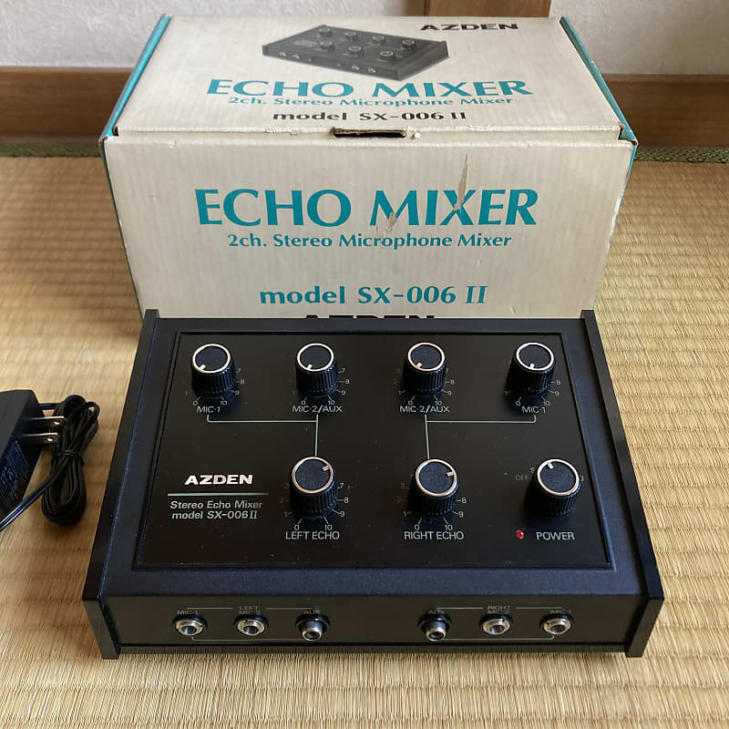 RARE ☆ 1980s Japanese Stereo Spring Reverb ☆ Azden SX-006 | Reverb