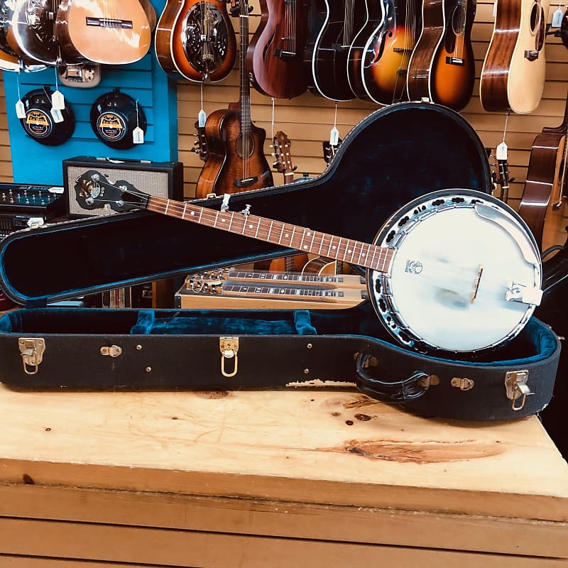 Deering Standard 5-String Left-Handed Banjo w/Case | Reverb