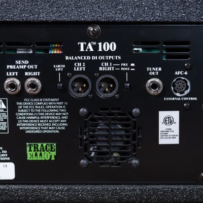Trace Elliot TA-100 Combo Acoustic Amplifier With Pedal and | Reverb