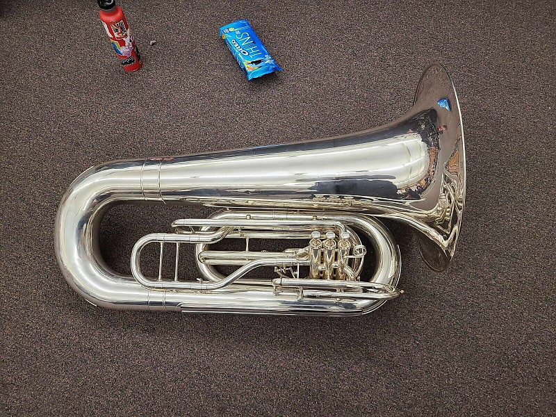 Jupiter JTU1101MS Marching Tuba W/Case | Reverb