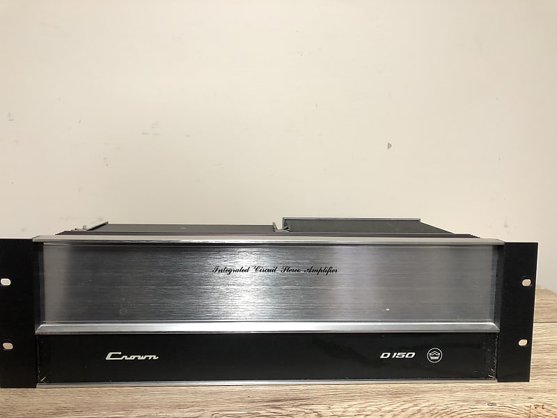 Crown D-150 vintage audio power Amplifier- SERVICED! | Reverb
