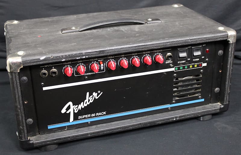 1990s Fender Super 60 Rack - Rackmount 60-Watt Tube Guitar | Reverb