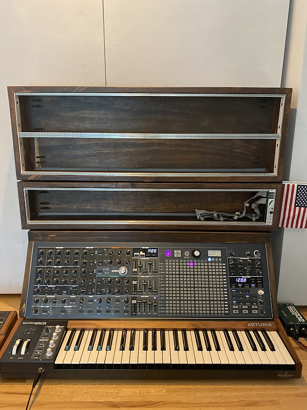 Arturia Matrixbrute Eurorack Case Add On Walnut | Reverb