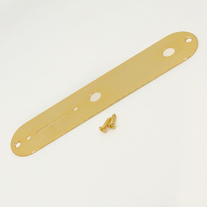 MannMade USA Telecaster Control Plate - Gold | Reverb Canada
