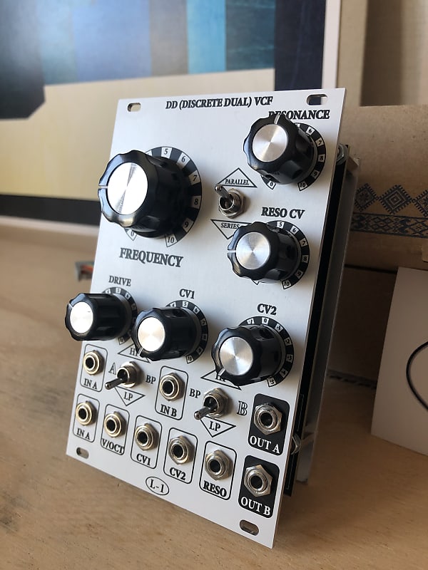 L-1 Synthesizers Discrete Dual VCF 2024 - Silver | Reverb