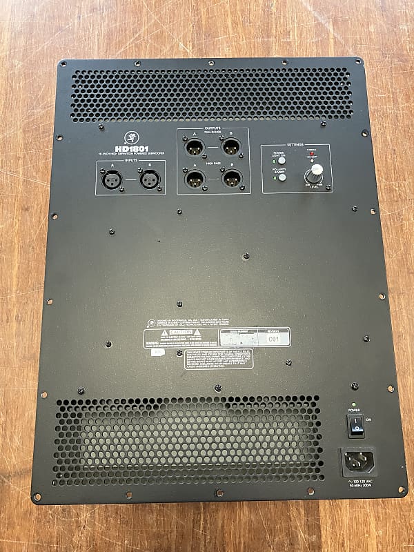 Mackie HD1801 Powered Subwoofer Replacement Amplifier Module | Reverb