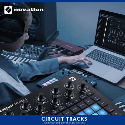 Novation Circuit Tracks Standalone Groove Box AMS-CIRCUIT w/ | Reverb