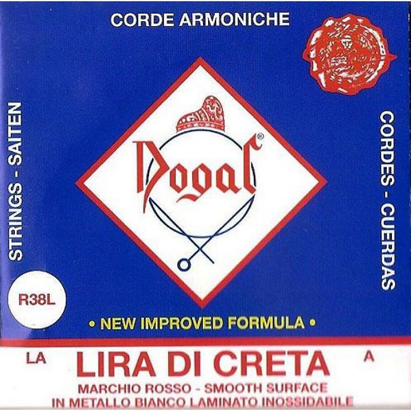 Dogal strings R38L for Cretan lyra flatwound | Reverb
