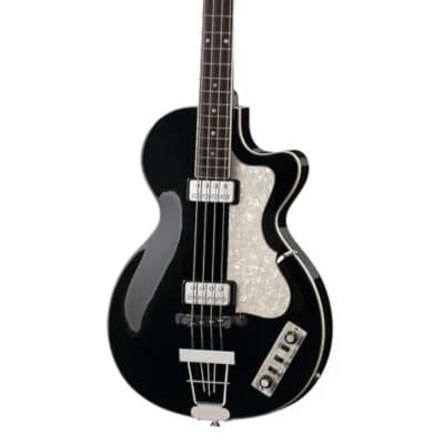 Hofner Contemporary Club Bass with Case - Black | Reverb