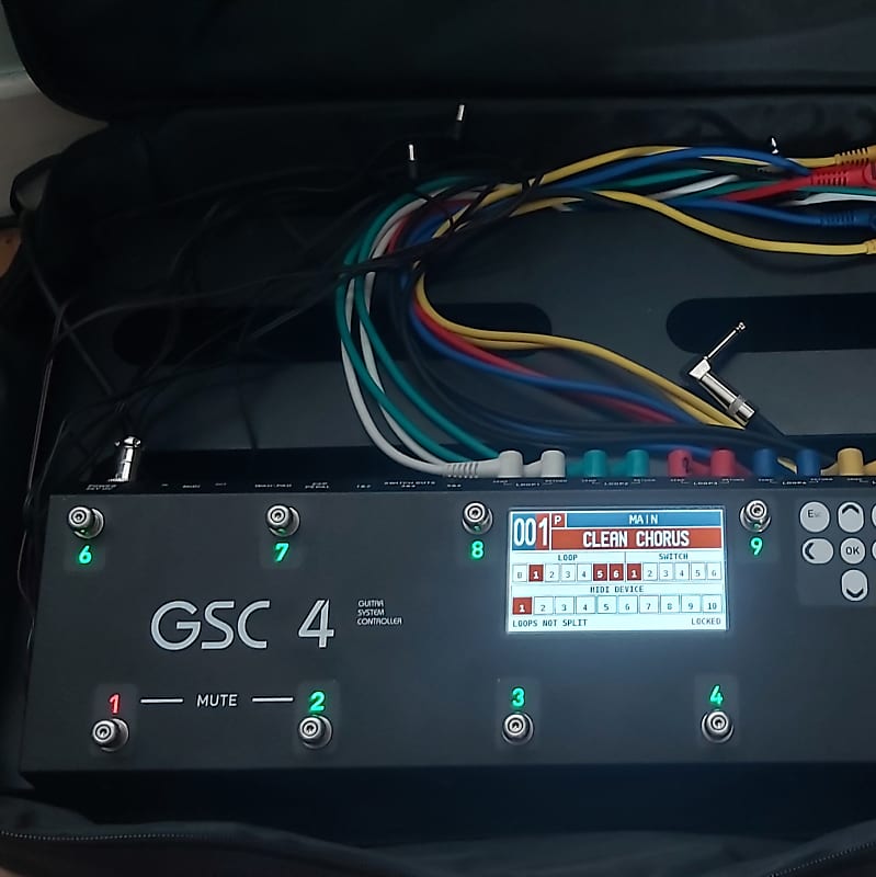 Pedal loop controller G-Lab GSC-4 2021 with cables | Reverb
