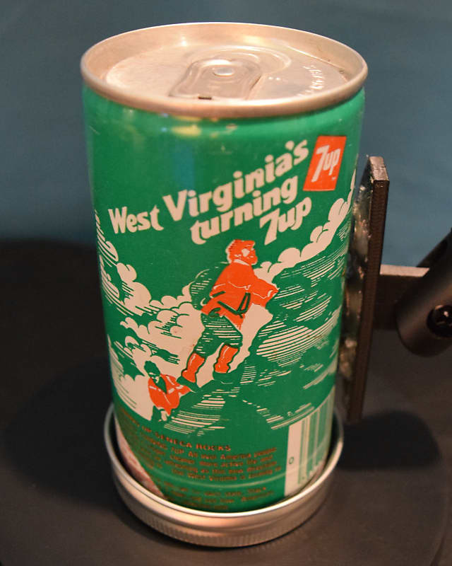 Lo Fi Soda Can Microphone - 1970s 7Up West Virginia | Reverb Australia