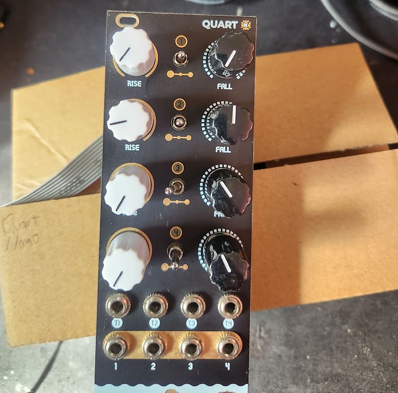 Nano Modules Quart Quad AD Envelope - Black | Reverb