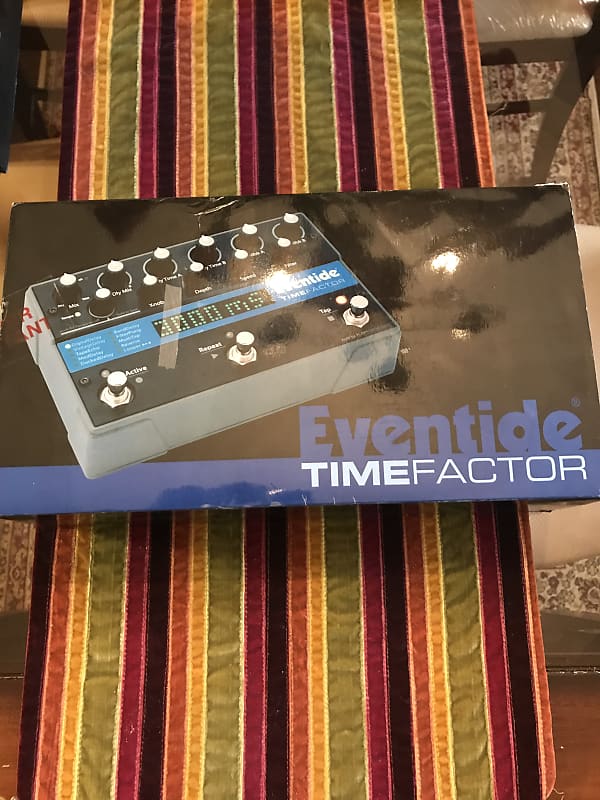 Eventide TimeFactor delay modulation Blue | Reverb