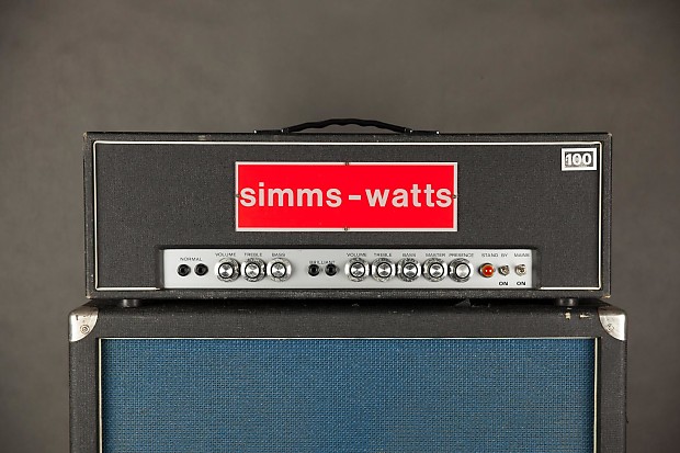 Simms-Watts AP100 1971 // new caps, Siemens tubes, worldwide | Reverb