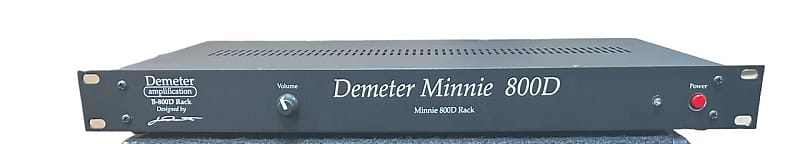 Demeter Minnie 800 Rackmount Power Amplifier | Reverb