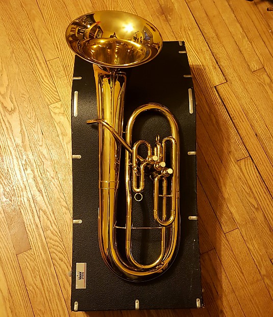 King 625 Baritone Horn 90's Brass Laquer | Reverb