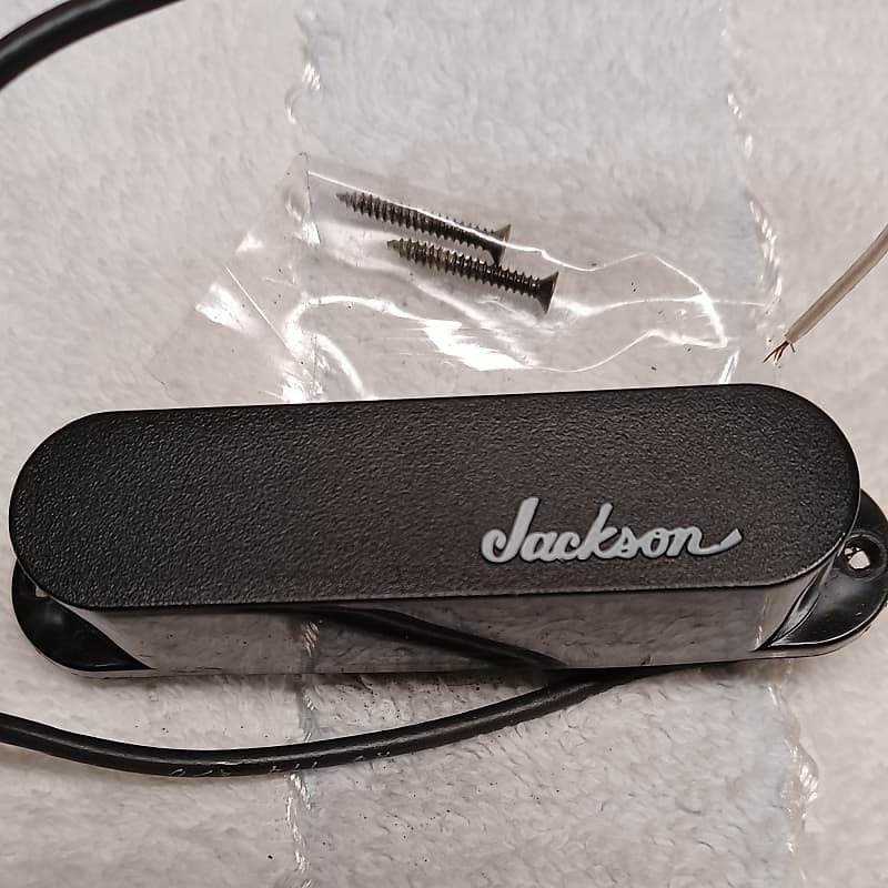 Jackson J200 1986 - 1993 Black/White Pickup | Reverb