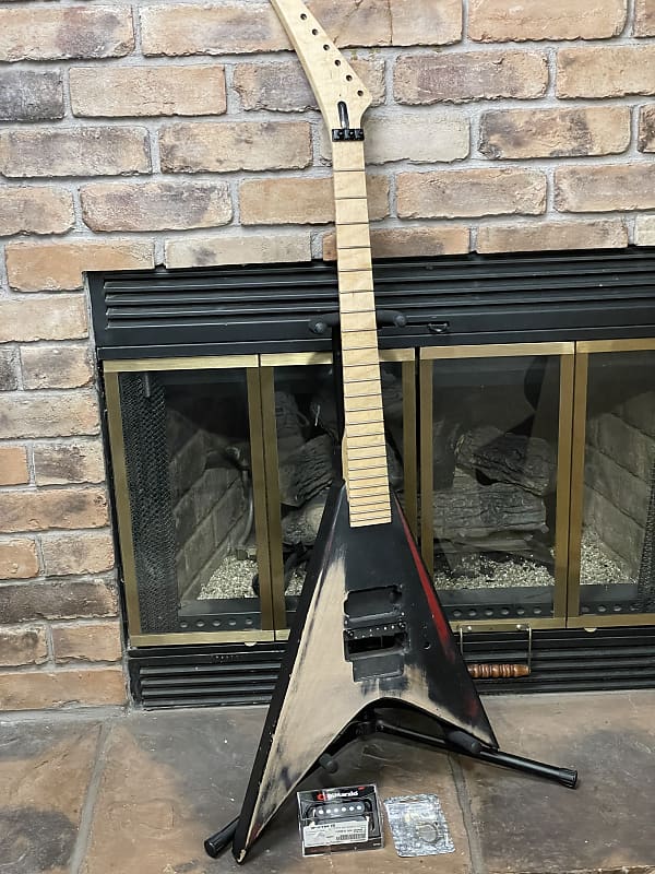 Warmoth Warmoth V-R Project - V style, Rhoads Style with neck | Reverb