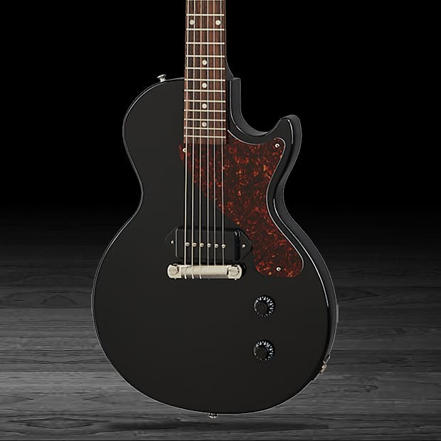 Gibson Les Paul Junior Ebony P90 Black | Reverb