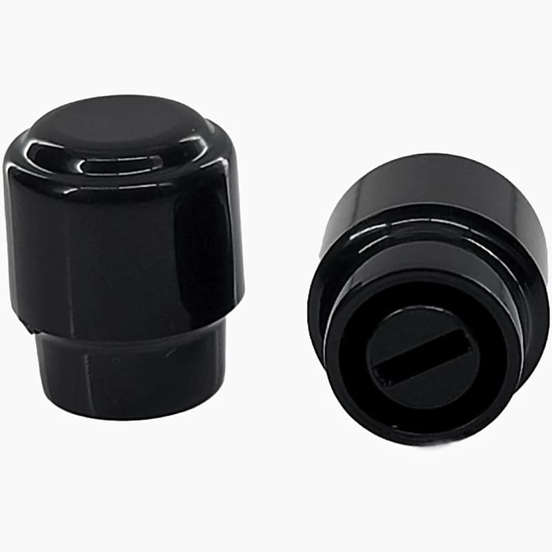 Telecaster/Tele Guitar BLACK Barrel Switch Tip Knobs - Pack | Reverb