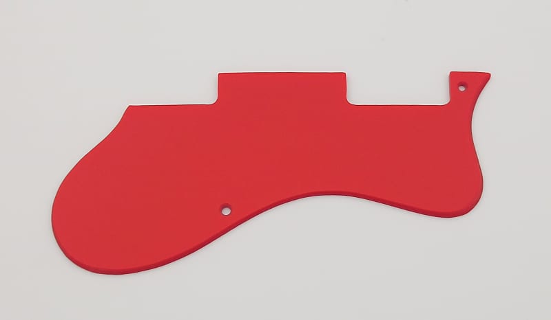 red acrylic pickguard for epiphone sheraton guitar | Reverb