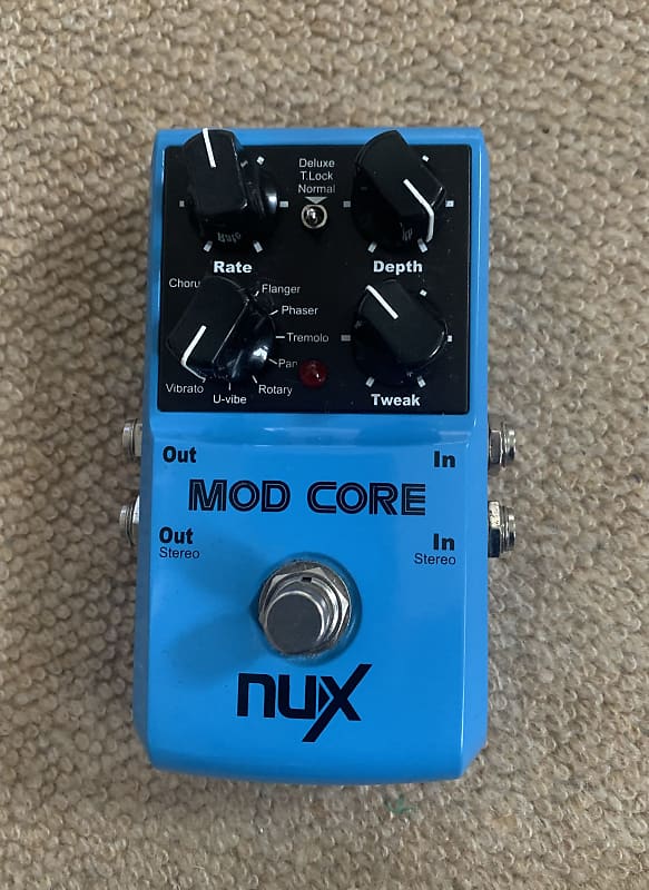 NUX Mod Core Modulator Modulation Guitar Effects Pedal | Reverb UK