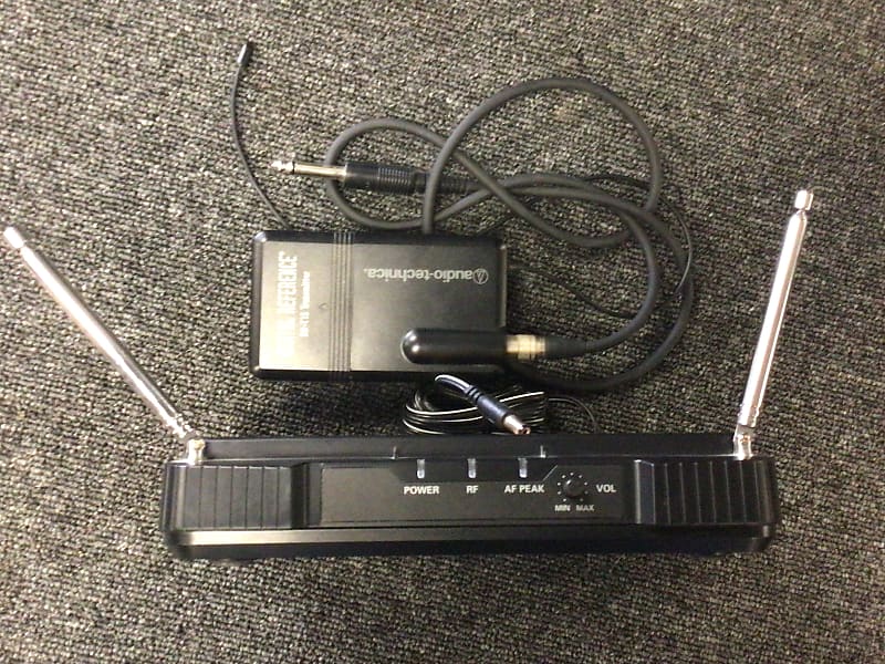 Used Audio Technica DR-R10 RECEIVER AND DRT15 TRANSMITTER | Reverb