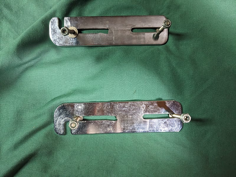 Fender Piggy back hardware 60s - Chrome | Reverb