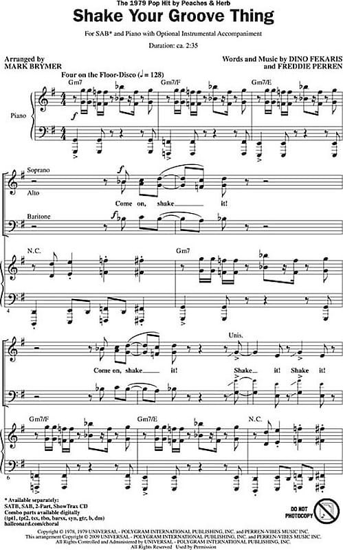 Shake Your Groove Thing | Reverb