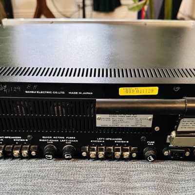 Sansui Solid State Model 2000 Tuner Amplifier 1960's-70's | Reverb