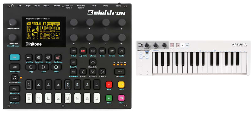 Elektron Digitone 8-voice Digital Synth with Sequencer Bundle | Reverb