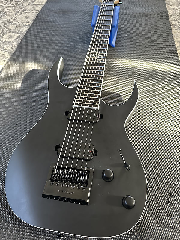 Solar Guitars S1.7C+ - Carbon matte black | Reverb