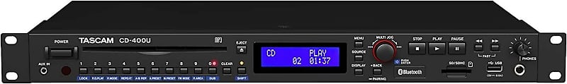 TASCAM TASCAM CD-400U (CD/SD/USB) 2022 - BLACK | Reverb