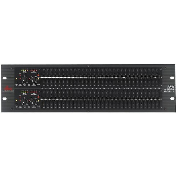 DBX 2231 Dual 31-Band Graphic Equalizer | Reverb