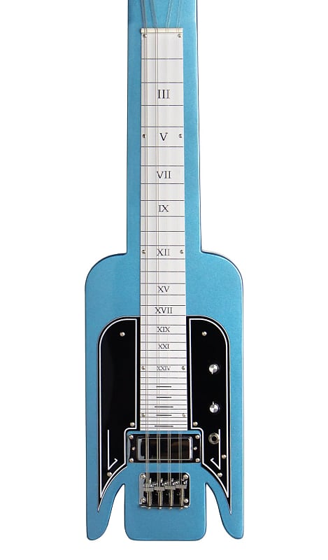 Airline Mando Steel - Metallic Blue | Reverb