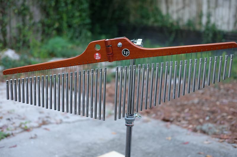 LP2550 Hinged Bar Chime- 50 chimes w/ clamp & pouch | Reverb